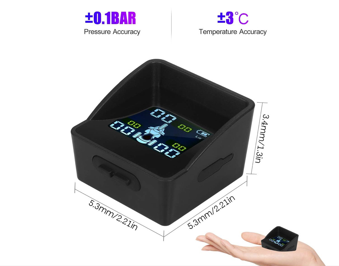 TMP tire pressure control system (RDKS) for Trike